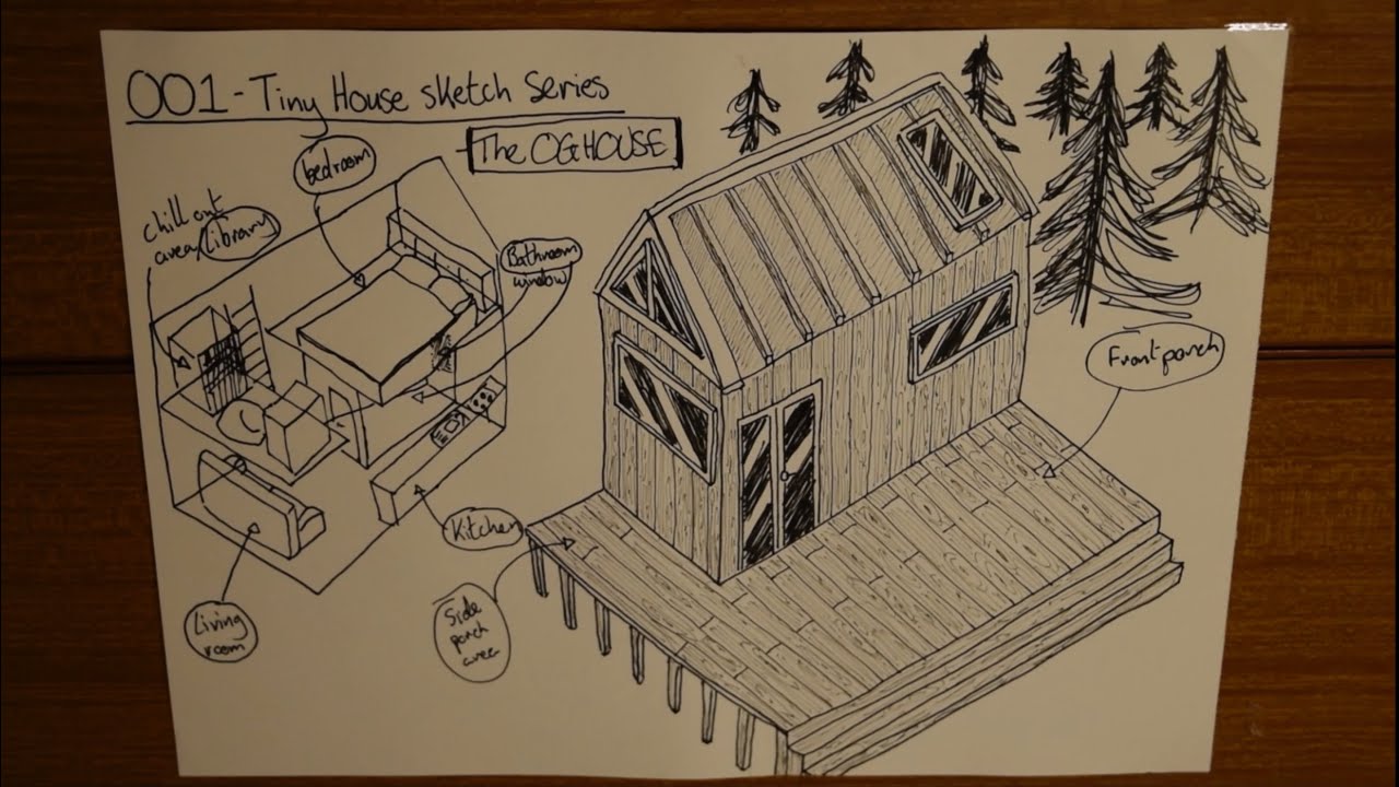 001 - Tiny House Sketch Series - The OG House - YouTube