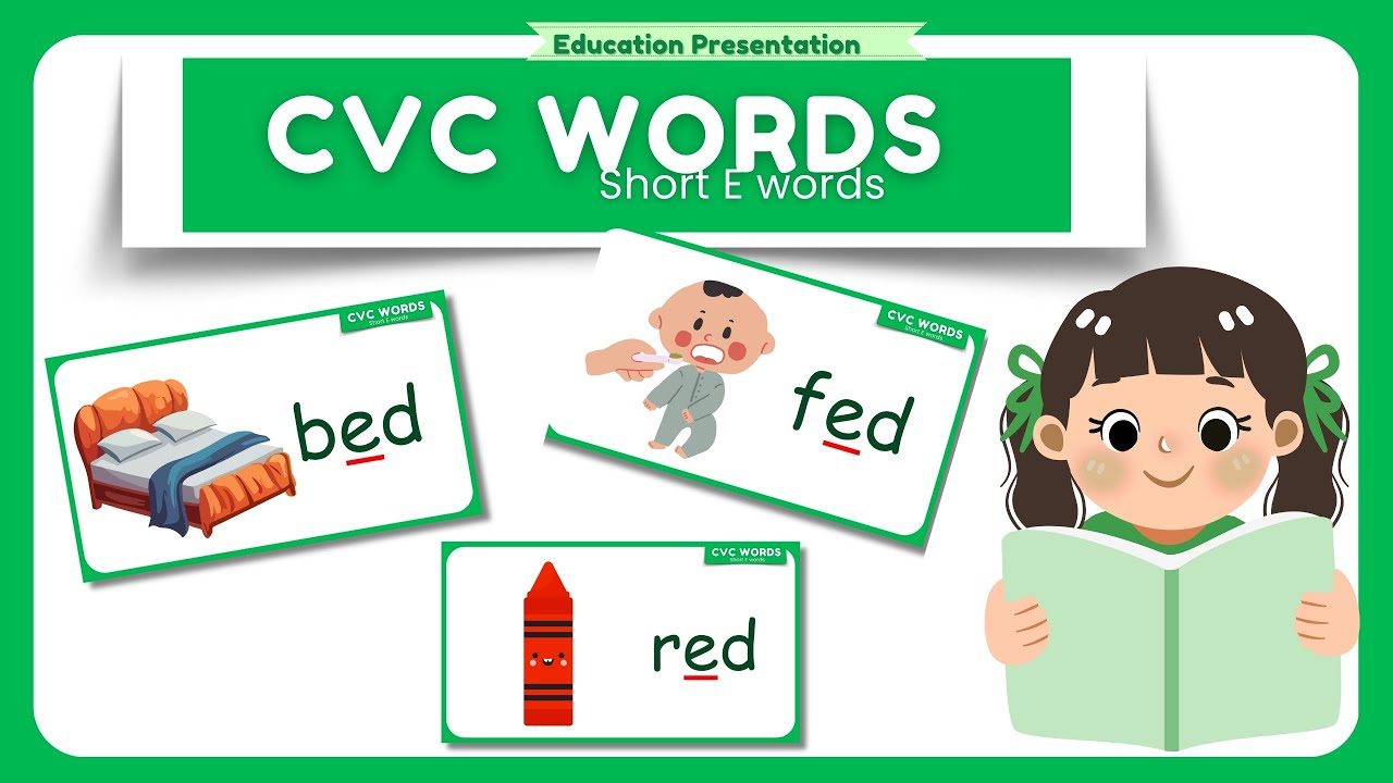 Learn to Read | Easy CVC Words for Kids - YouTube