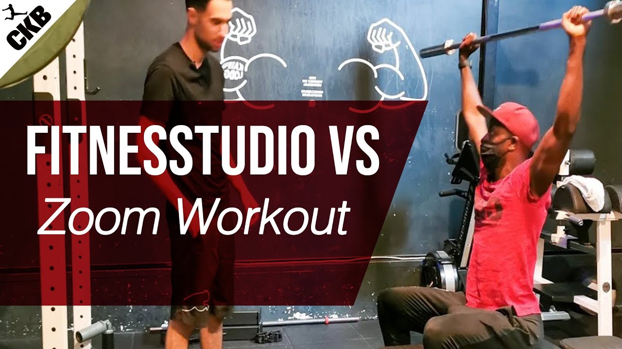 Fitnessstudio vs. Home Workout (Zoom Workout) - YouTube