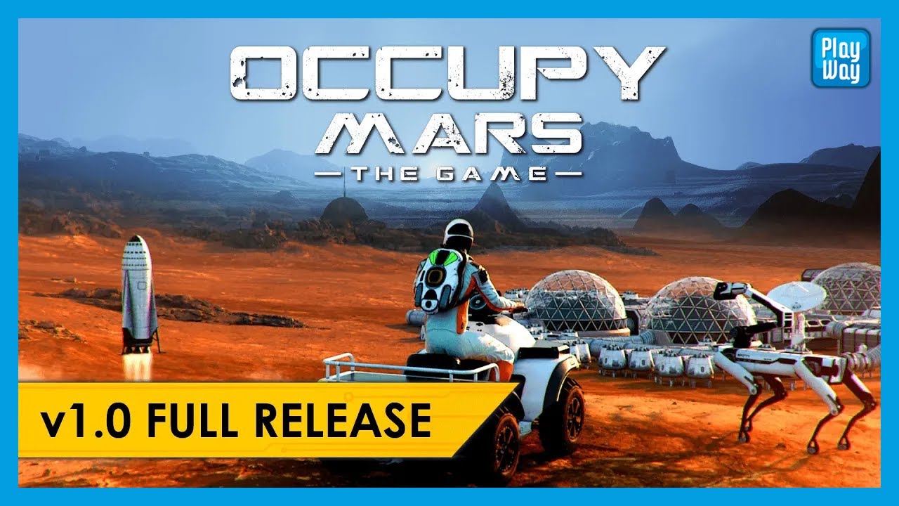 Occupy Mars - Full Game Release Trailer - YouTube