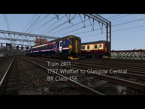 Train Simulator 2020 | Whifflet to Glasgow Central | Class 156 - YouTube