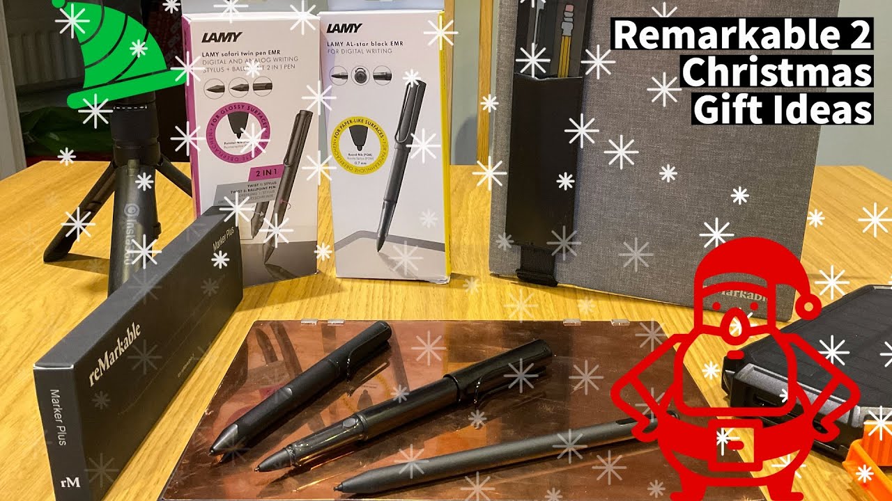 Remarkable 2 Christmas Gift Ideas - Digital Pens - YouTube