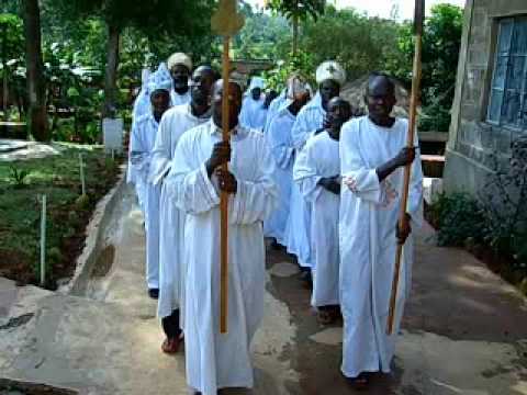 Coptic Orthodox Church of Africa:Fr.Abraham Procession after 1st ...