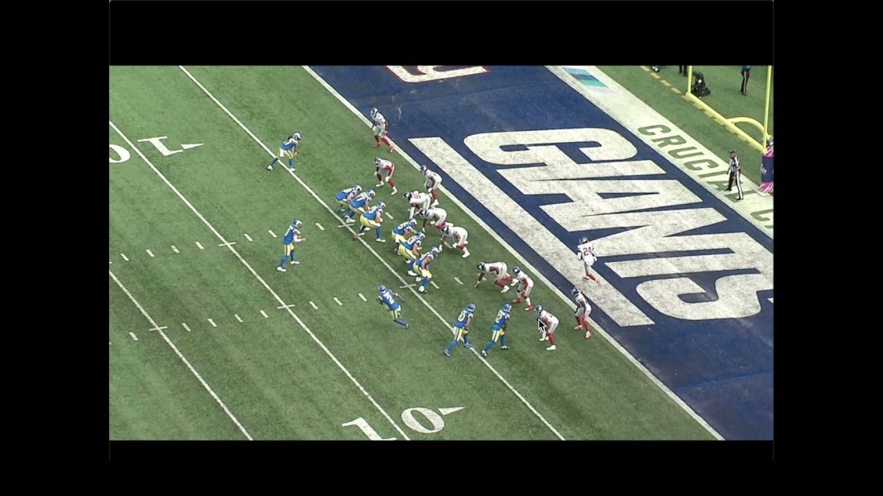 Giants' goal line defense: why it's been successful - YouTube