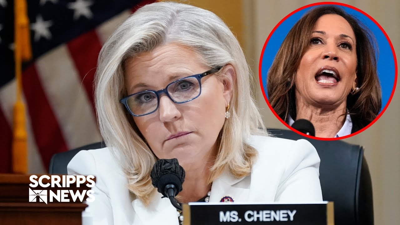 Republican Liz Cheney endorses Kamala Harris for president - YouTube