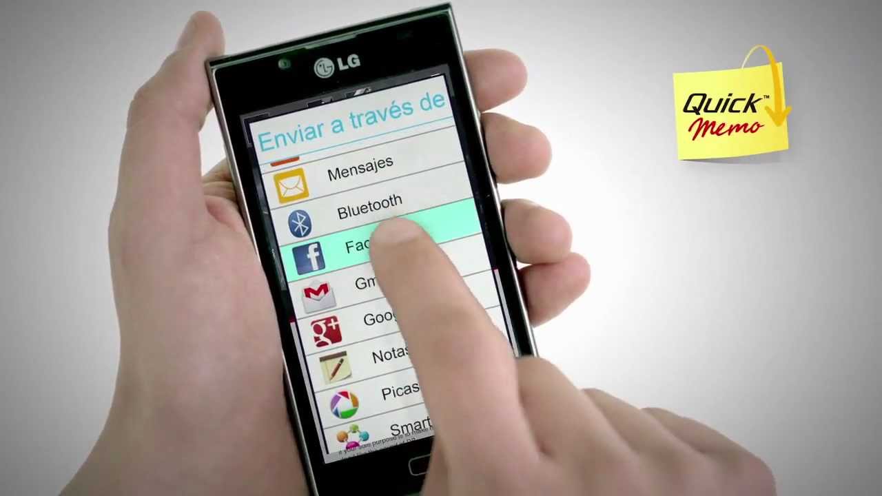 LG - L Series con Quick Memo - YouTube