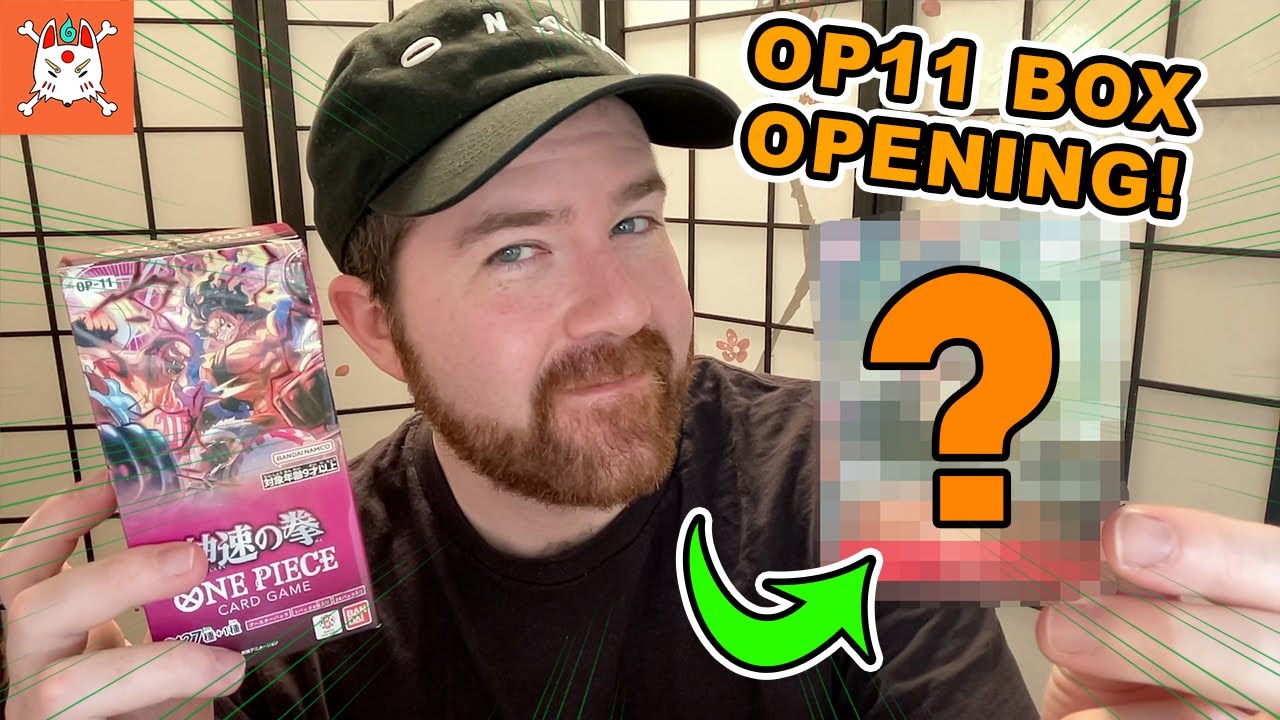 OPENING A BOX OF OP11! | One Piece Card Game - YouTube
