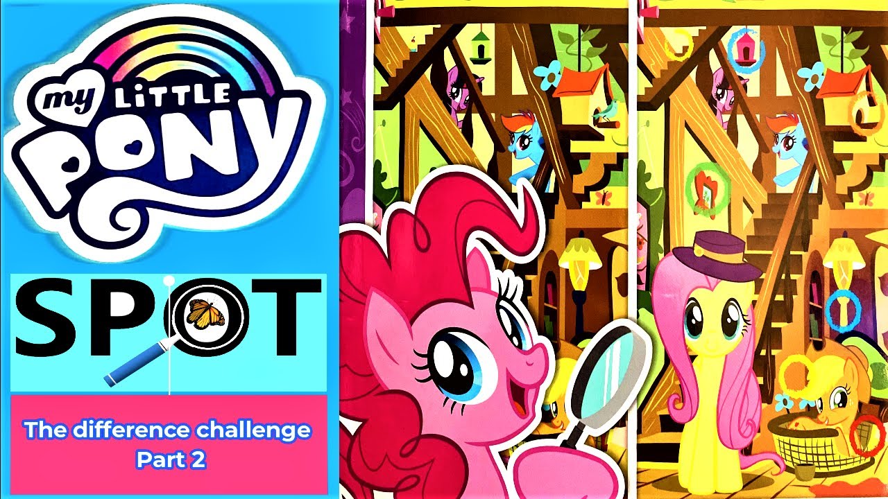 My Little Pony Spot The Difference Challenge Part 2 YouTube my-little-pony-spot-the-difference-challenge-part-2-youtube