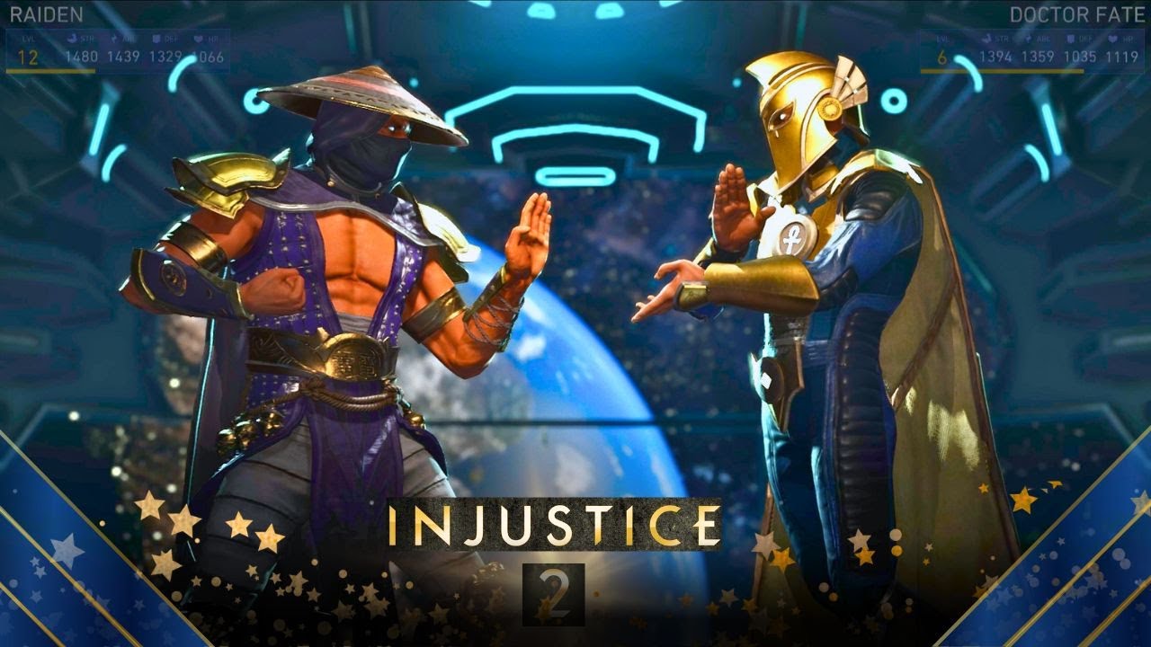 Injustice 2 - Raiden Vs. Doctor Fate - YouTube