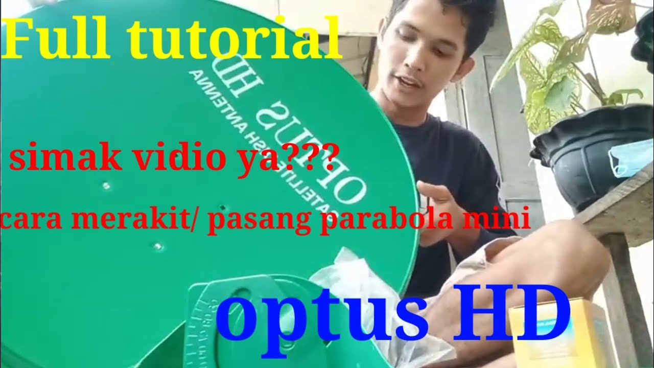 Tutorial cara treking ‼️masang parabola mini optus HD - YouTube