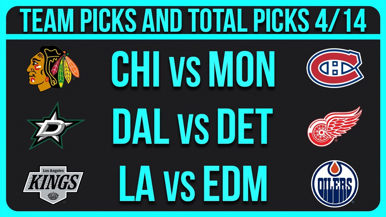 NHL Picks Today 4/14/25 NHL Picks and Predictions 4/14/25 - YouTube