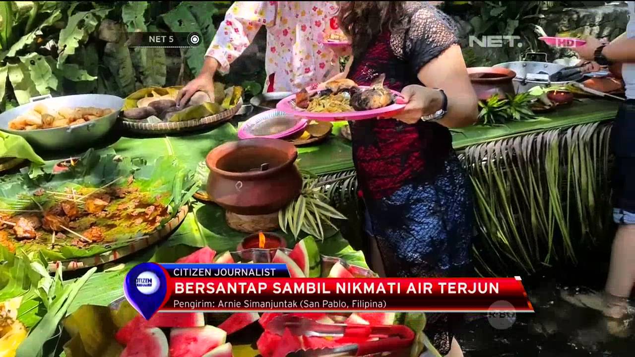 Restoran Unik Di Dunia Dengan Sensasi Air Terjun Buatan - NET5 - YouTube