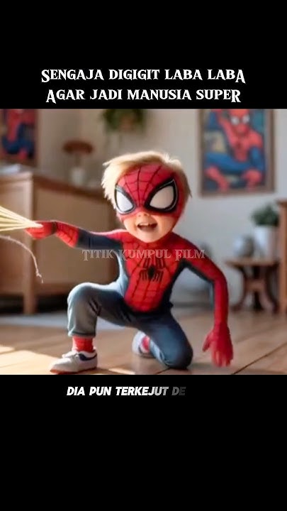 Sengaja digigit laba laba agar jadi spiderman #alurceritafilm #film - YouTube