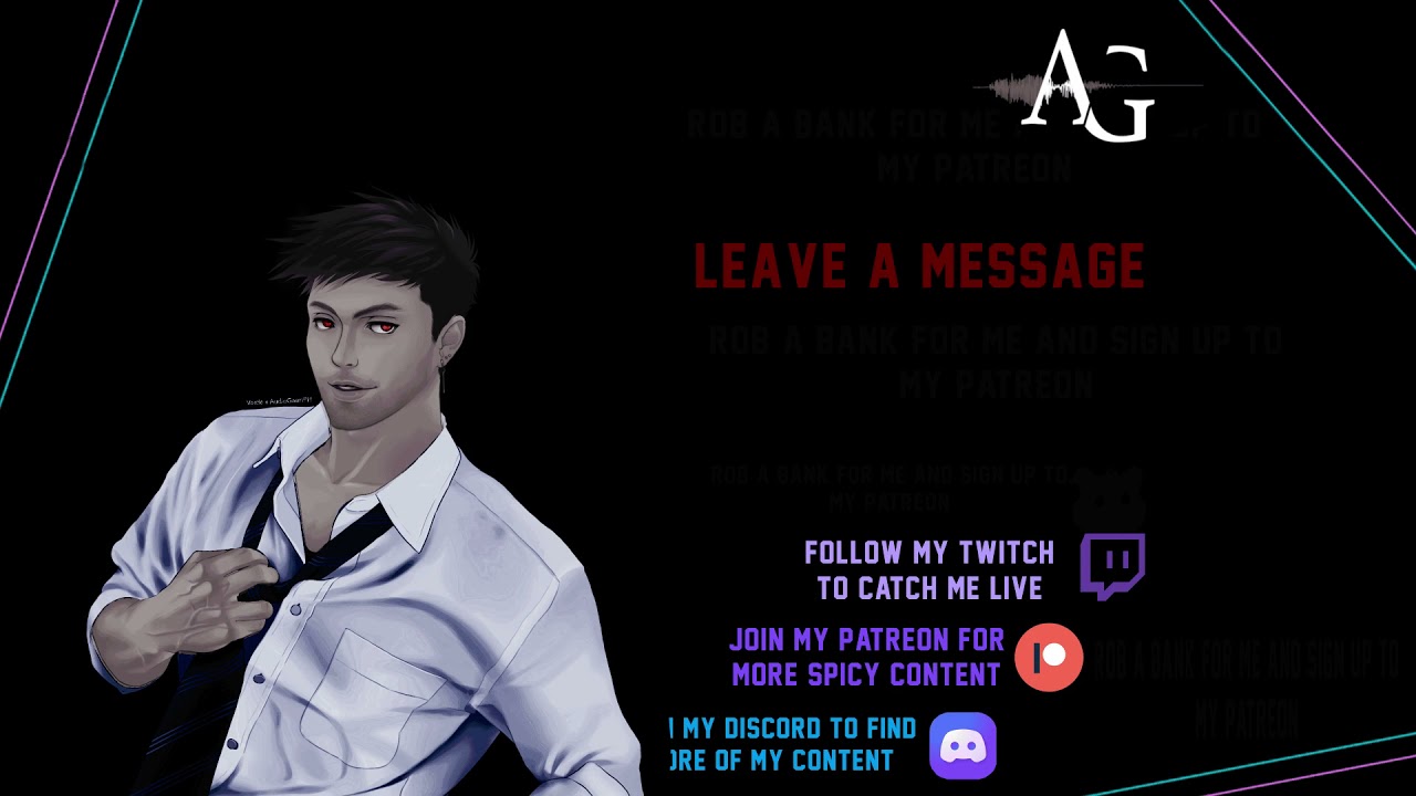 Asmr Boyfriend leaves a message, Audio only, Audio to help you cry ...
