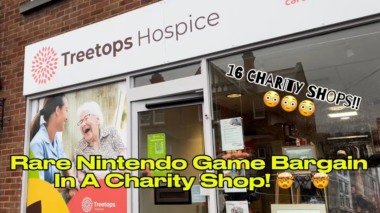 VLOG 27 - RARE NINTENDO GAME BARGAIN IN A CHARITY SHOP! 🤯 - YouTube