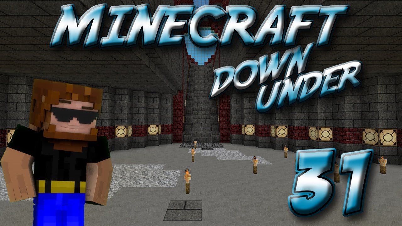Minecraft Down Under Episode 31 - Planning the Crafting Area - YouTube