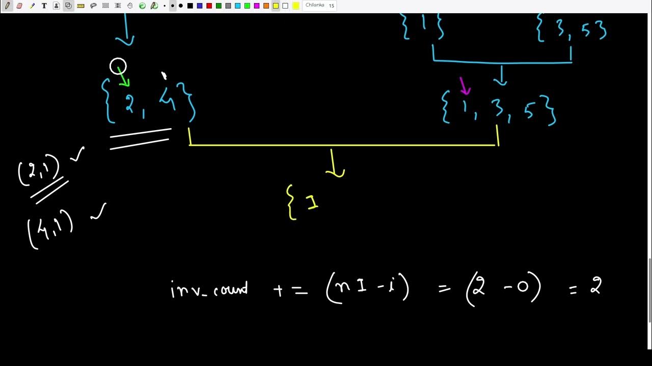Count Inversions | GeeksForGeeks | Problem of the Day | Python | C++ ...