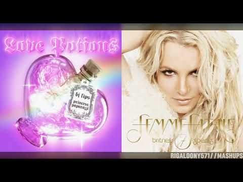 I Wanna Go X Love Potions - Britney Spears & bjlips (Mashup) (ultra slowed)