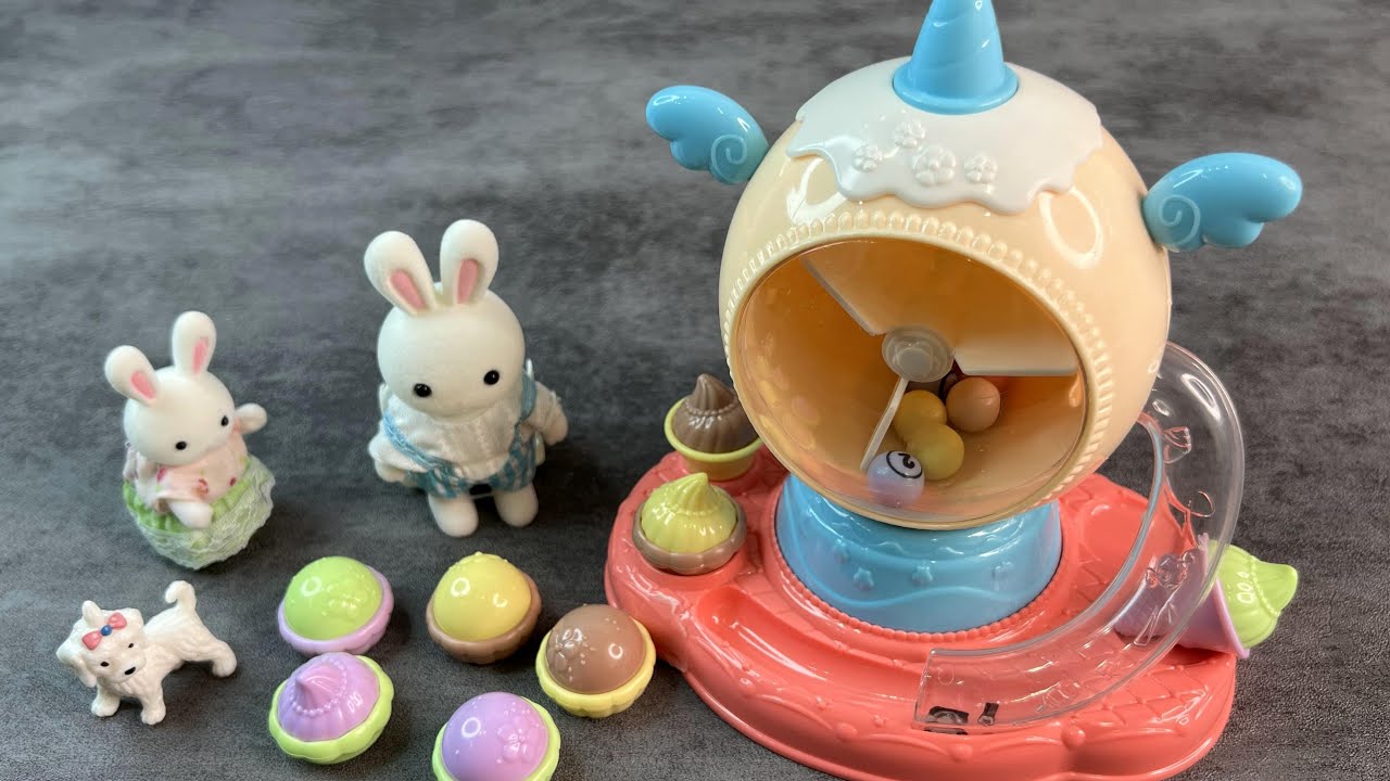 10 minutes satisfying with Unboxing Cute Rabbit Candy Machine | Hello ...