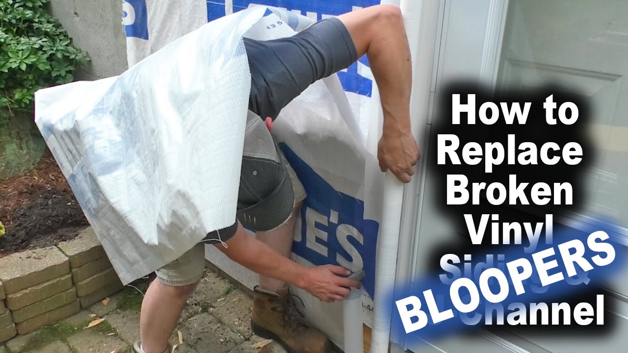 The Reality of Home Repair | J-channel and Vinyl Siding - Bloopers ...