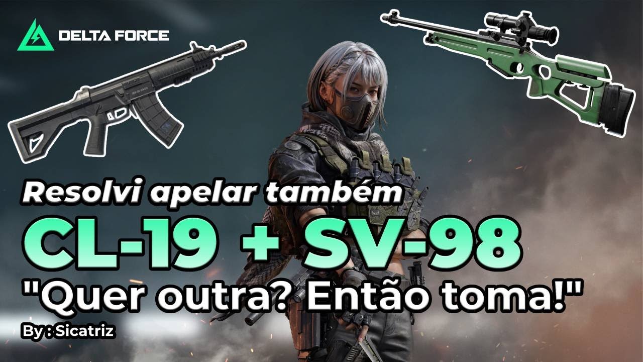 DELTA FORCE: Apelei com a CL-19 e SV-98, deu bom?! [Gameplay 4k HDR ...