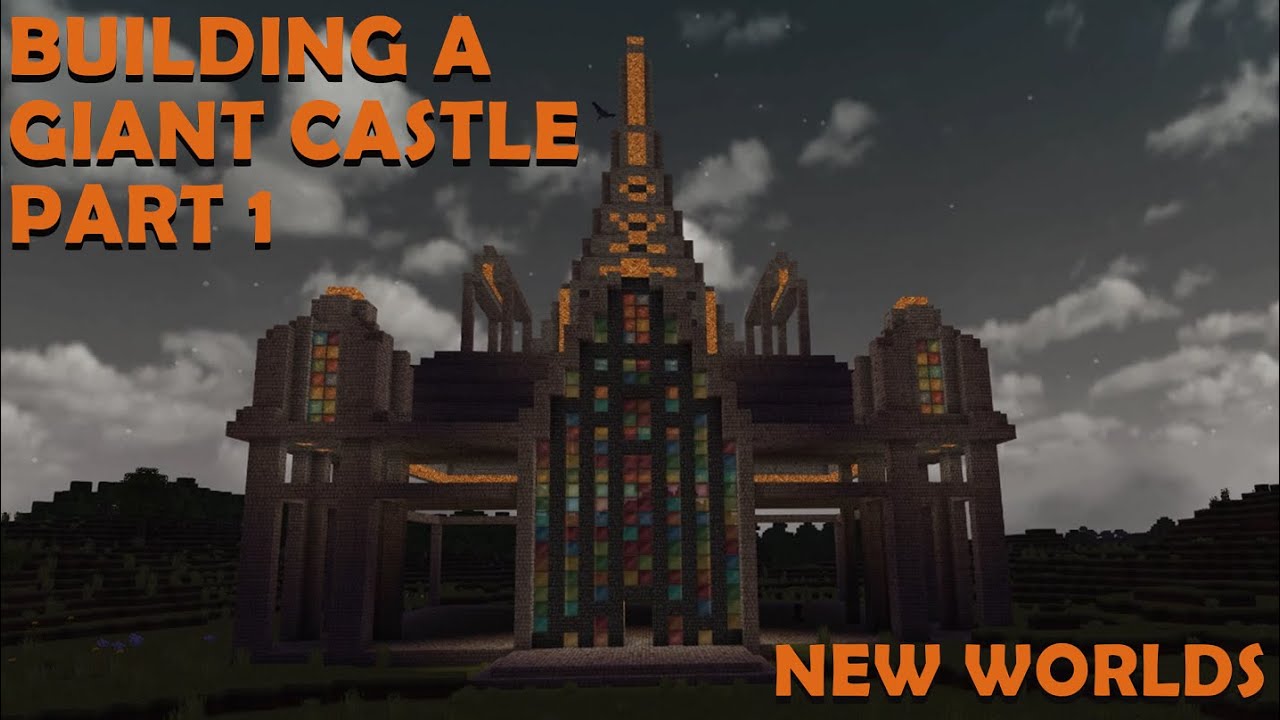 Building a Giant Castle Thingy in Minecraft Part 1 - YouTube
