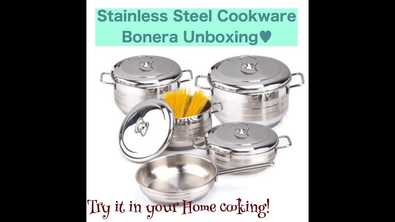 Bonera Cookware Unboxing - YouTube