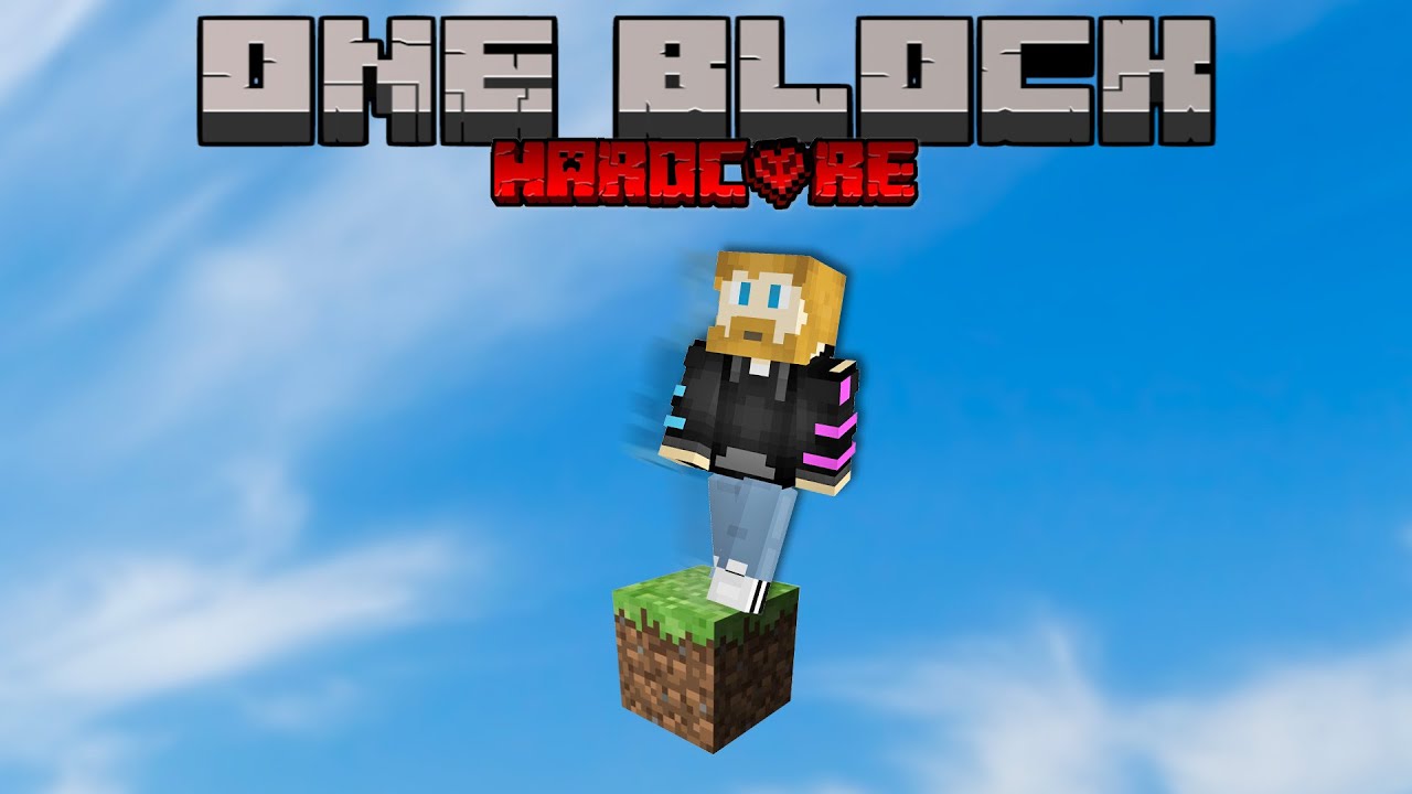 Hardcore Modded One Block Survival! - YouTube