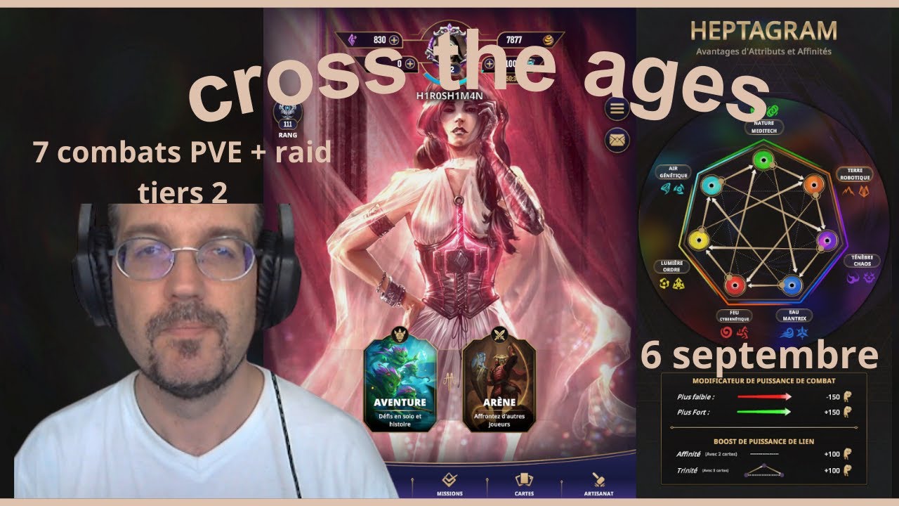 7 combats PVE et le raid watch dog tiers2 Josh Sauchak sur cross the ...