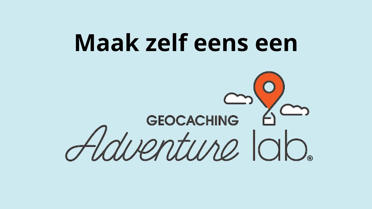 Zelf een Geocaching Adventure Lab maken - YouTube