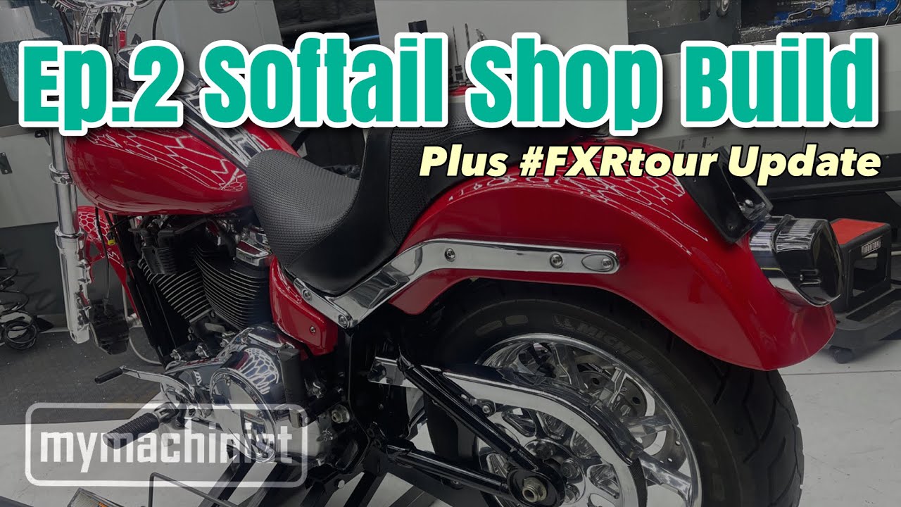 Getting the Softail ready for its NEW owner, plus an update on the M8 ...
