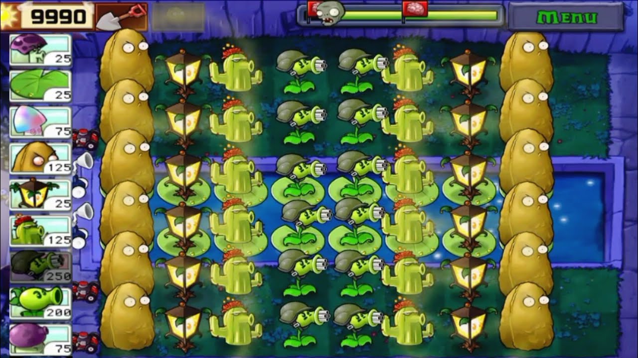 Plants vs Zombies | Adventure Fog [ Level 3 ] Full Gameplay - YouTube
