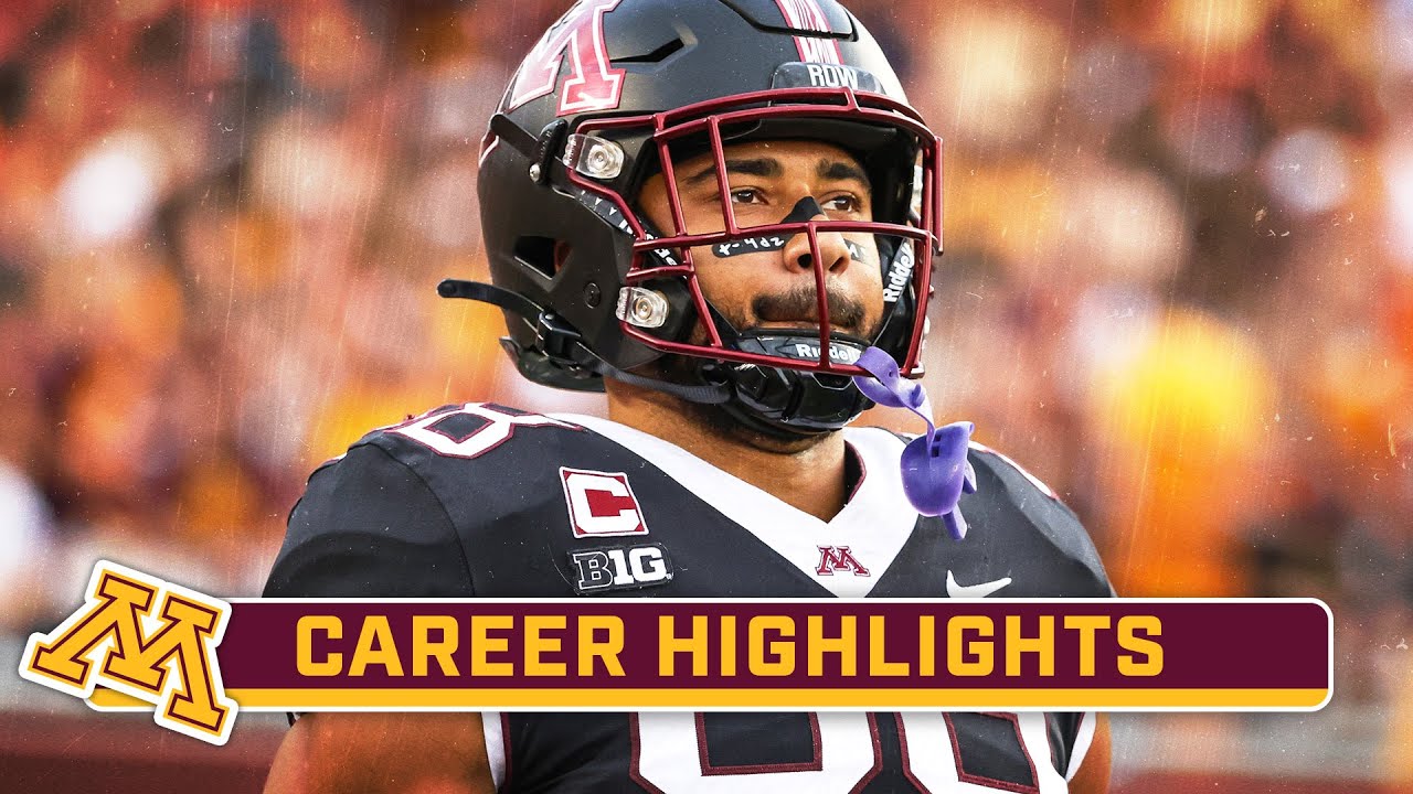 2024 NFL Draft Highlights: TE Brevyn Spann-Ford | Minnesota Football ...