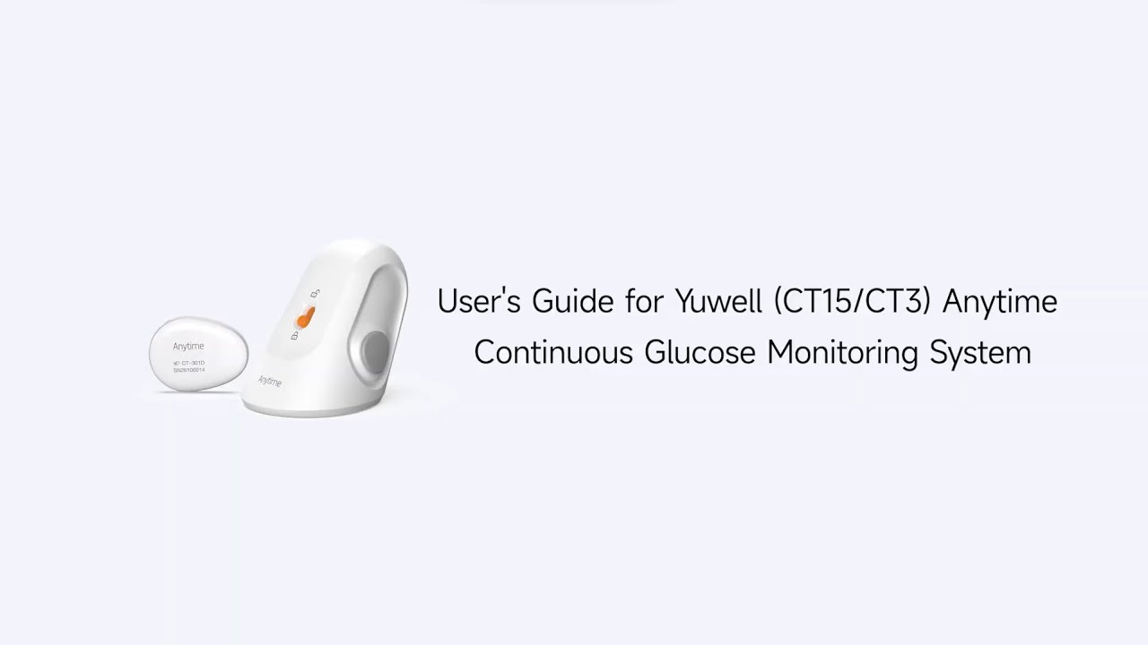 Install & Uninstall Yuwell Anytime CGM - YouTube