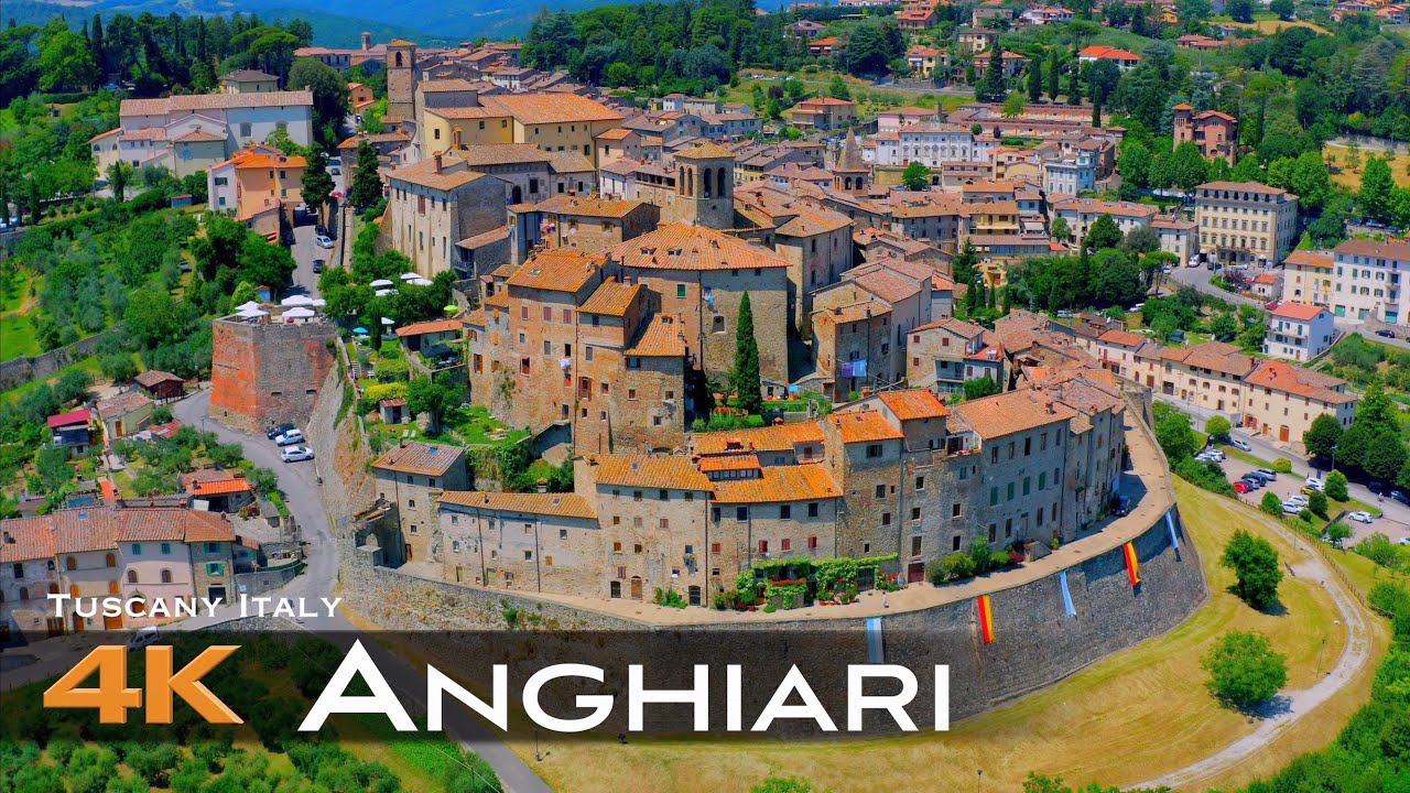 ANGHIARI 🇮🇹 Drone 4K Aerial | Tuscany Italy - YouTube
