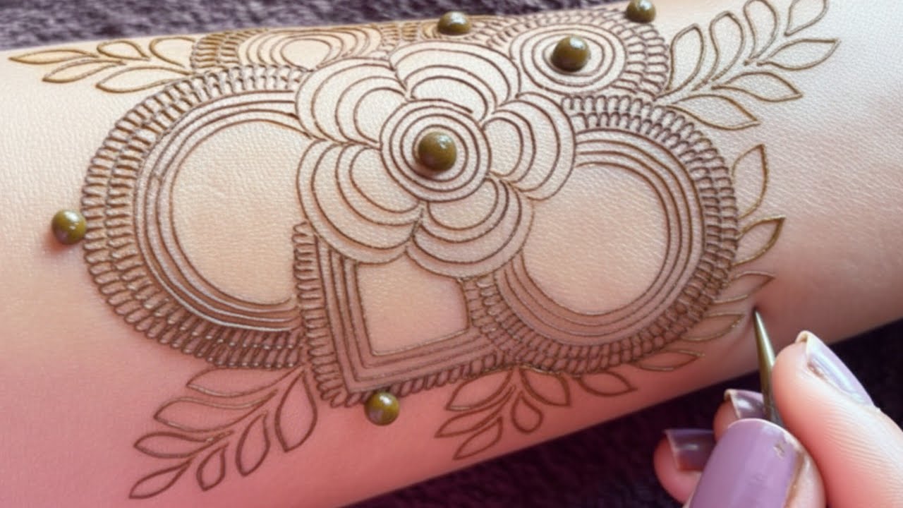 Step by Step Full Hand Mehndi Design ll New Mehndi Design ll Stylish ...