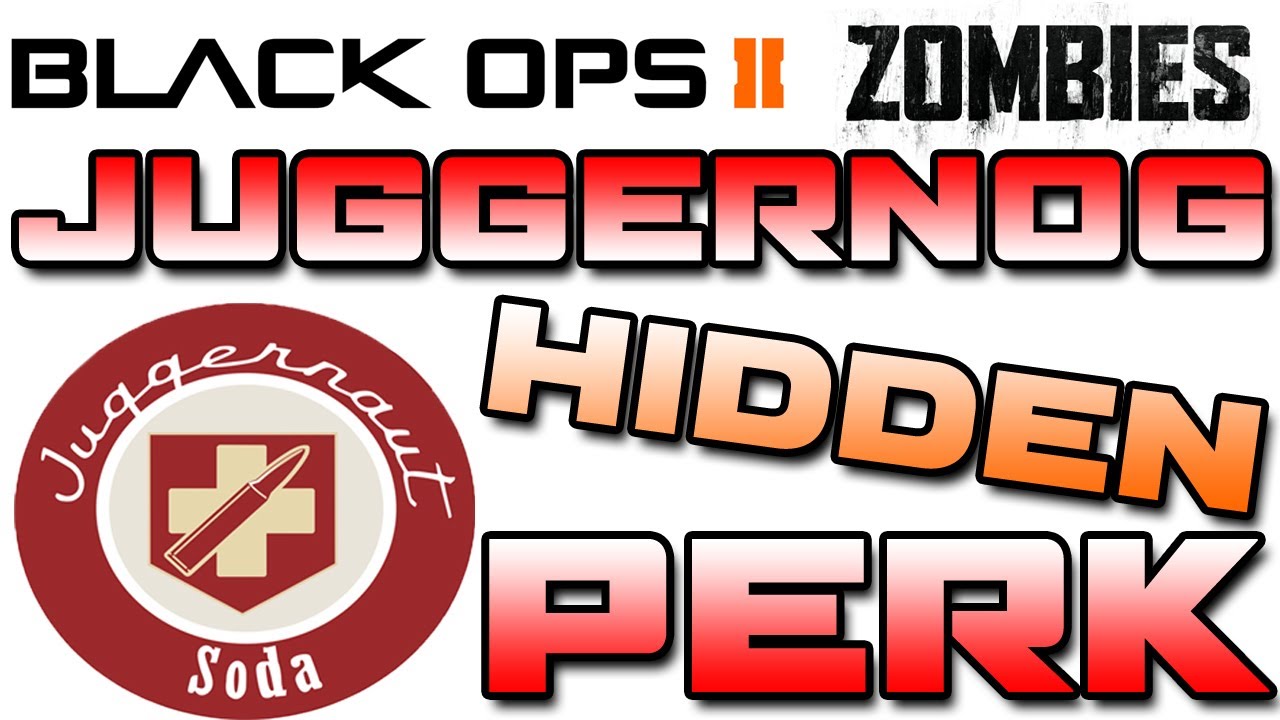 Hidden Juggernog Perk (Tutorial) :: Call of Duty Black Ops 2 Zombies ...