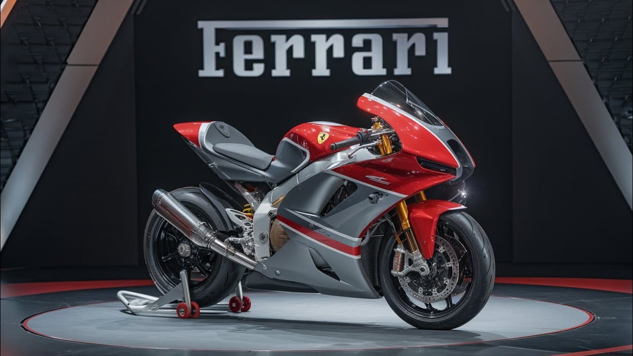 2025 Ferrari V4 Superbike – The Red Beast is Here! 🔥🏍️(@Auto cars bikes ...