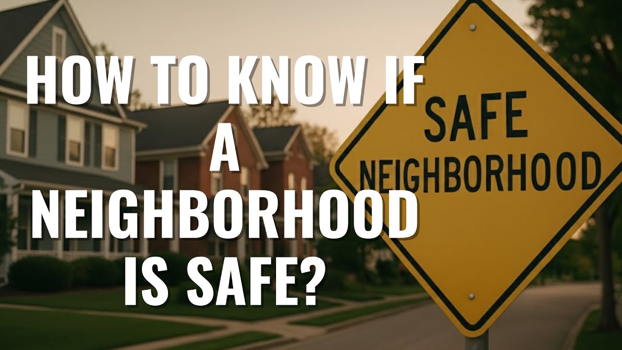How to Know If a Neighborhood Is Safe & Convenient Before You Buy a ...