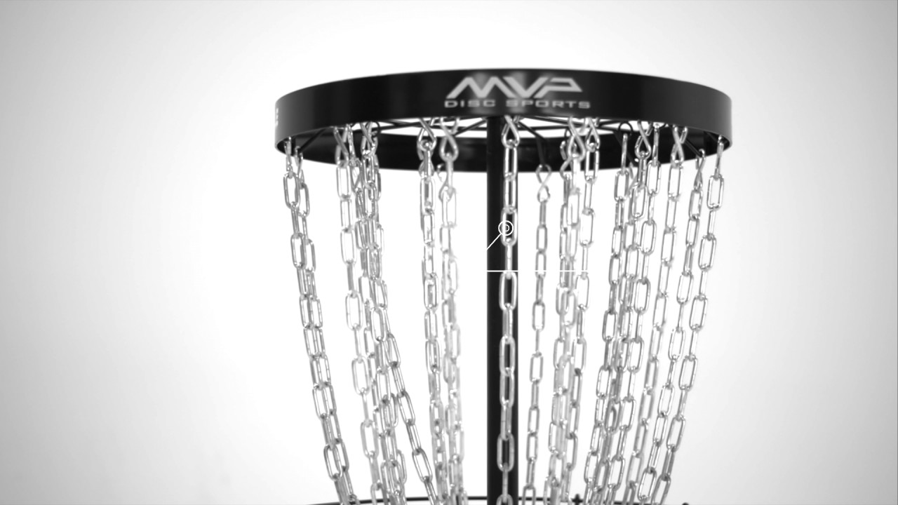 MVP Black Hole® Pro Disc Golf Basket - YouTube