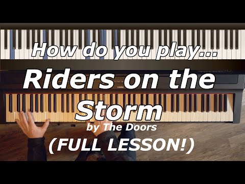 Riders on the Storm Piano Lesson with Mike Little