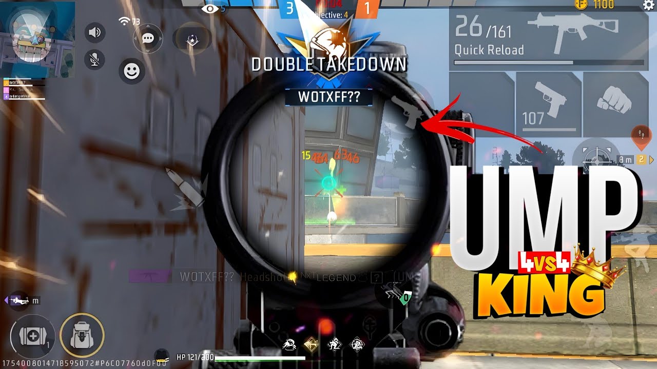UMP KING 👑 CS-RANKED FULL GAMEPLAY😎 CUSTOM HUD + VOICEOVER IPHONE 8 📱 ...