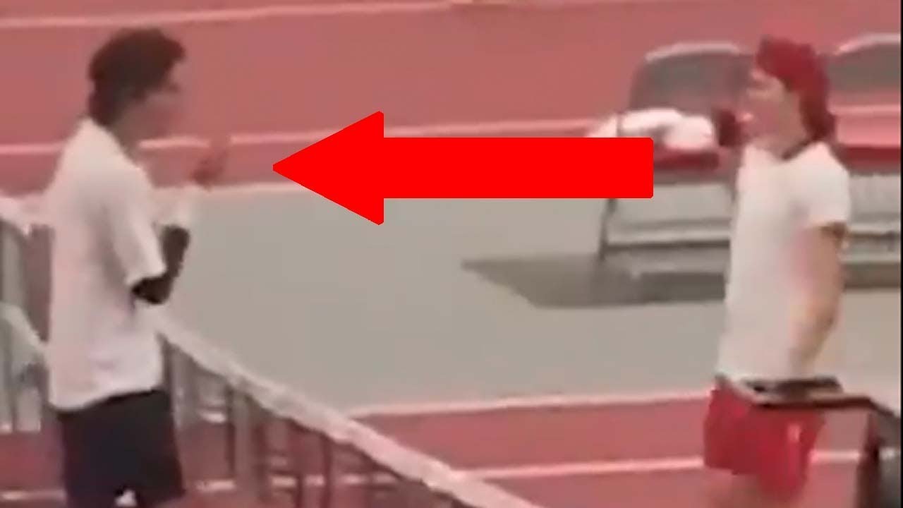 Tennis Punk Tries to Give Opponent a Spit-Covered Handshake After ...