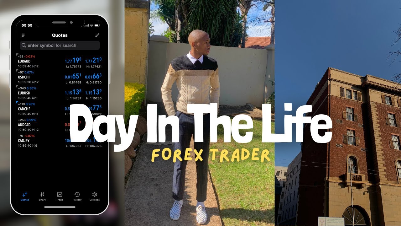 DAY IN THE LIFE OF A FOREX TRADER || TRADING A $25,000 CHALLENGE - YouTube