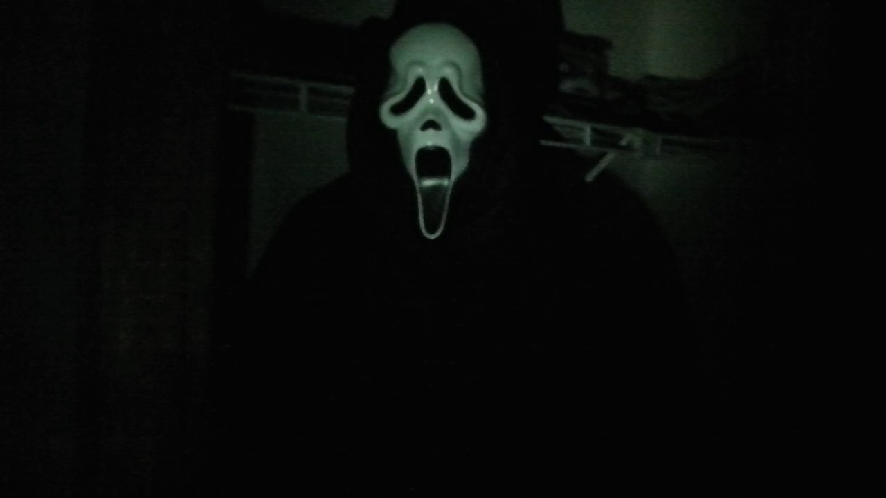 Scream Ghostface Costume Life-sized Closet - YouTube