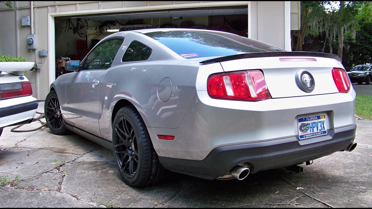 EcoBoost V6 Swapped Mustang Exhaust! - YouTube
