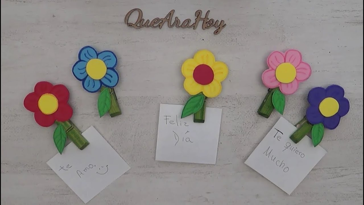 Como hacer Imanes decorados para poner en el refrigerador - YouTube