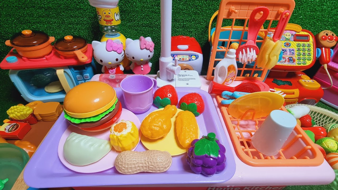 satisfying cut fruits and vegetables|cooking and making mini food ...