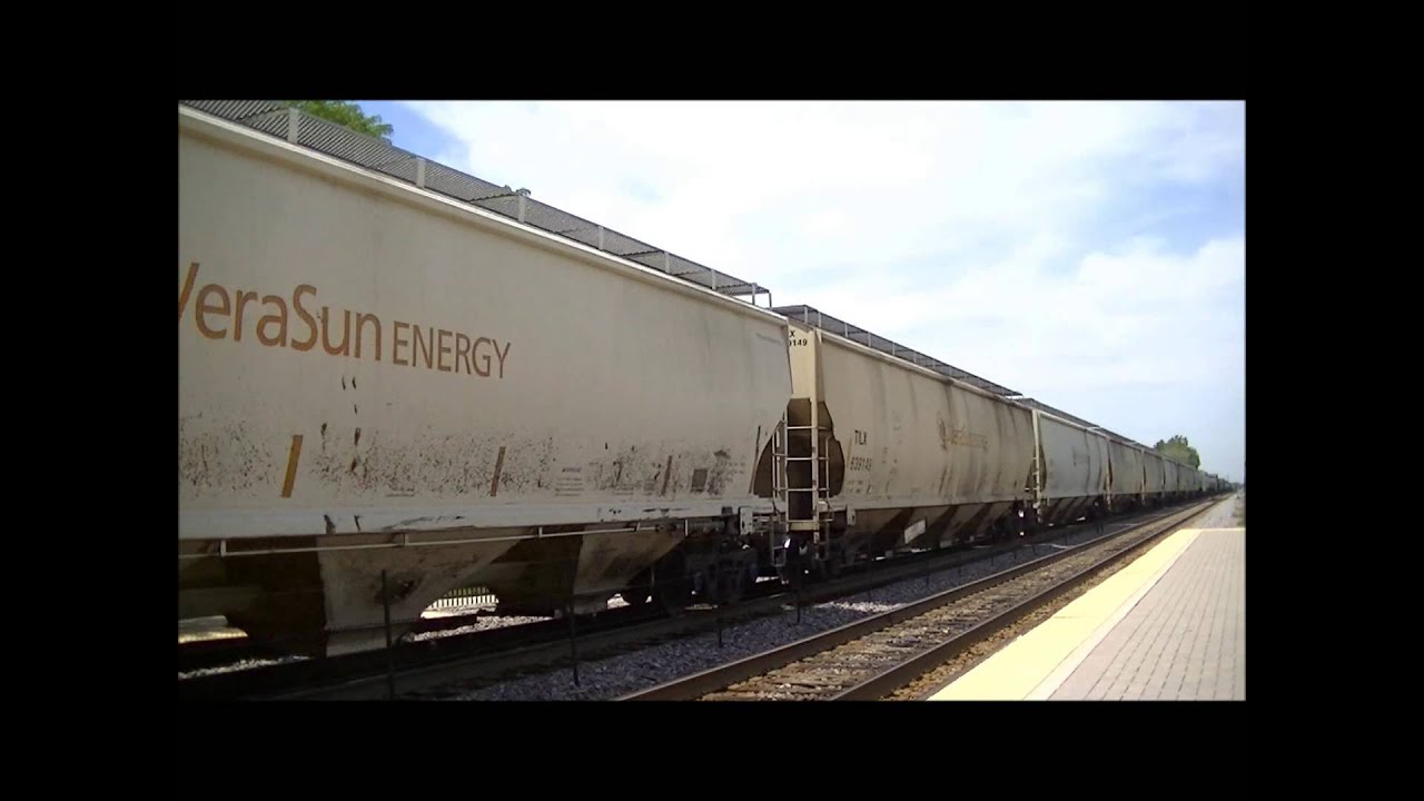 1080p HD: ICE 6411 East, the CP 272 train - Itasca IL. 6/4/13 - YouTube