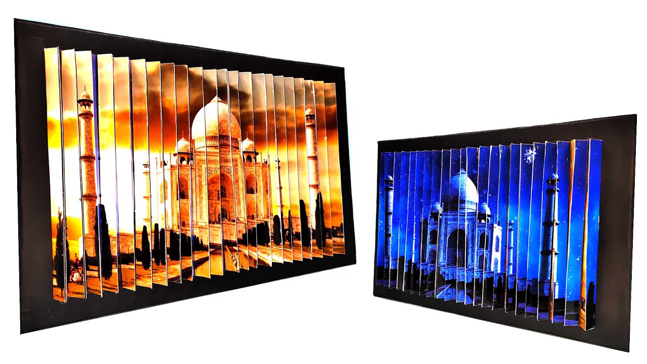 How to Make Magic Photo Frame | 3D Photo Frame | 3D Illusion Photo ...